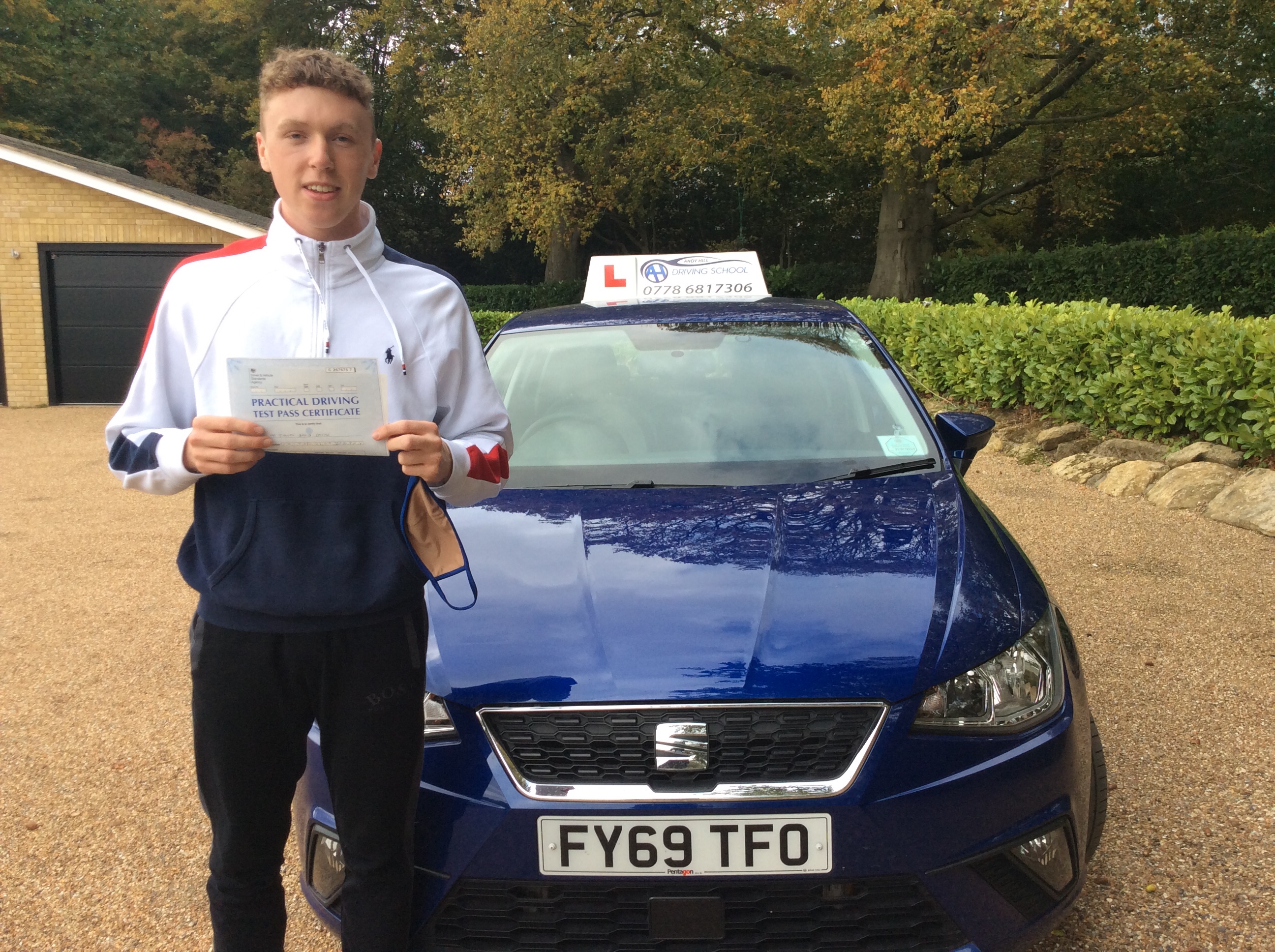 First time pass for Sid at Sevenoaks Test Centre today . – Andy Hill ...