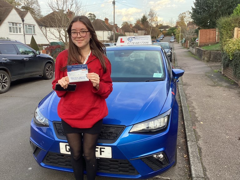 Congratulations to Miriam and Ellie ( Driving Test passes ) – Andy Hill ...